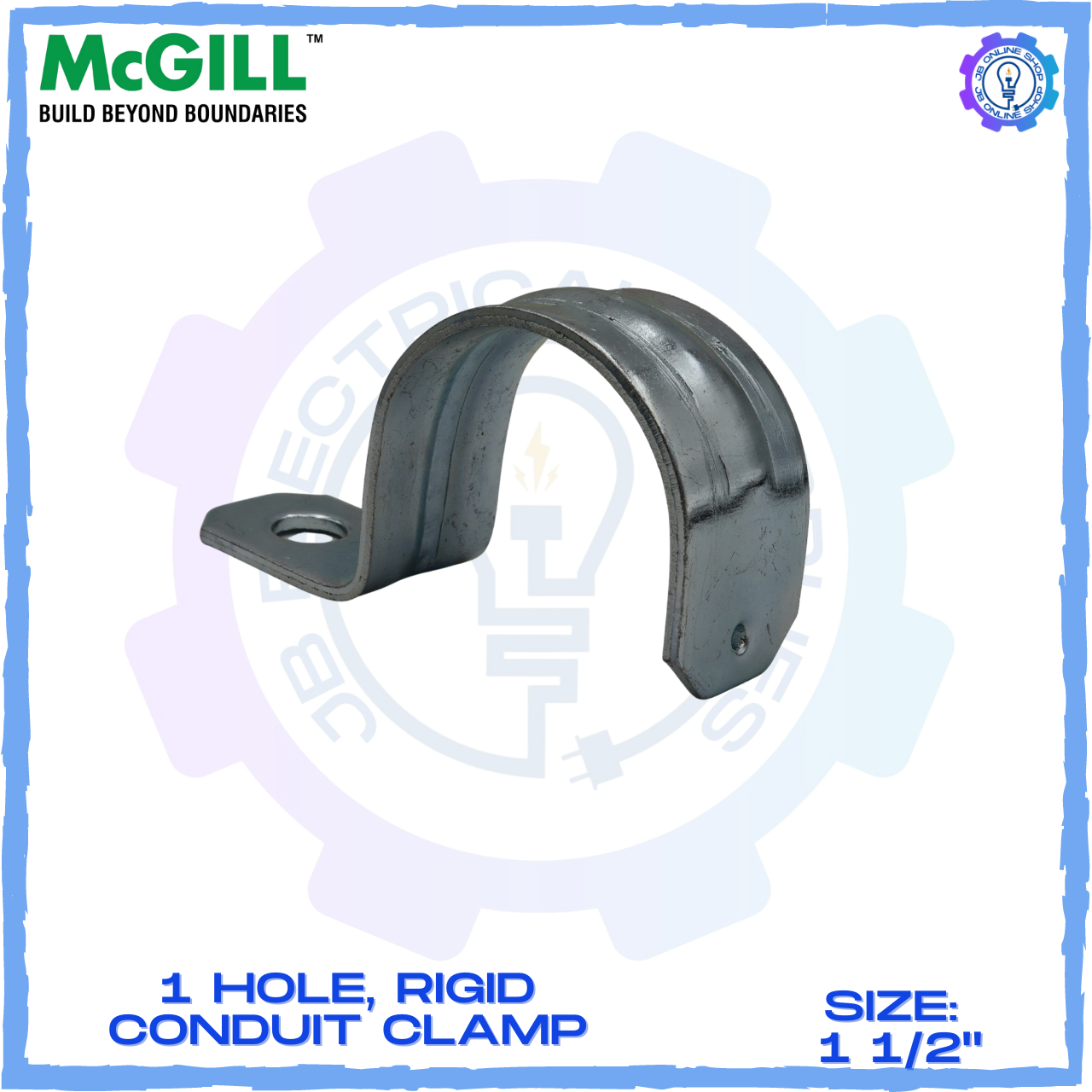 McGill 1 Hole Rigid Conduit Clamp | Lazada PH