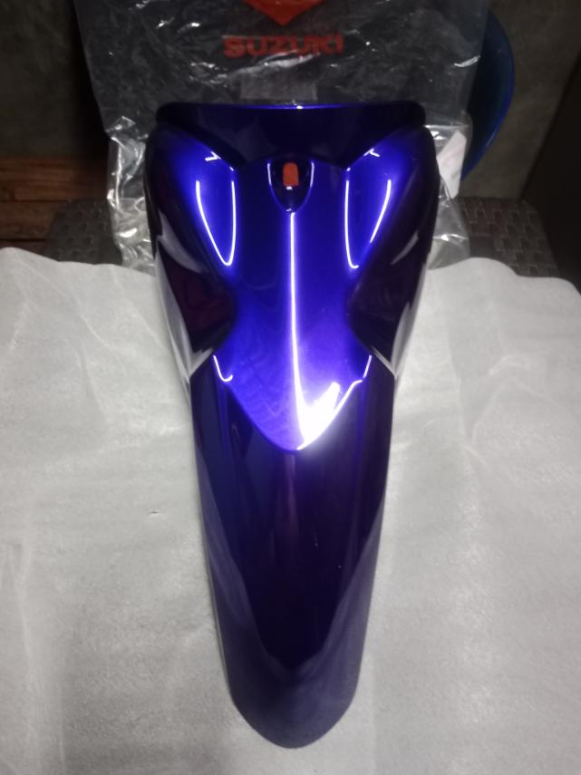 Suzuki Smash 115 front fender (tapalodo) color Violet SGP | Lazada PH