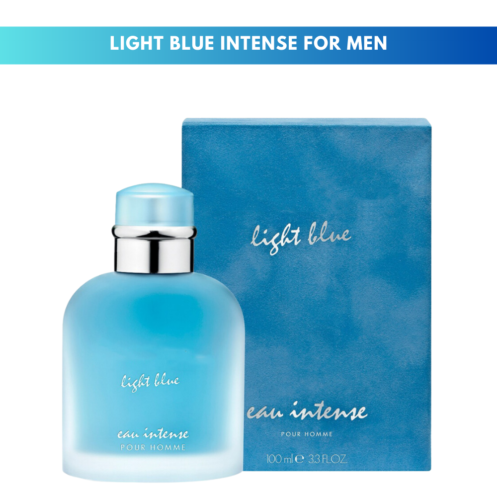 Light Blue Intense Perfume for Men | Lazada PH