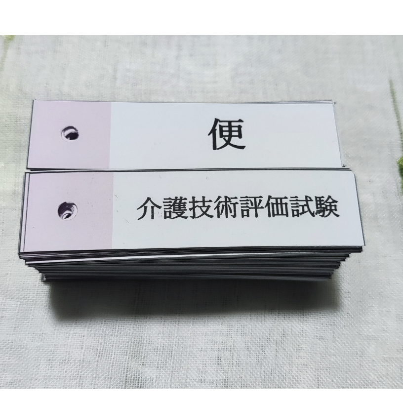 JAPANESE CAREGIVER KANJI FLASHCARDS (Nursing Care Skills Evaluation ...