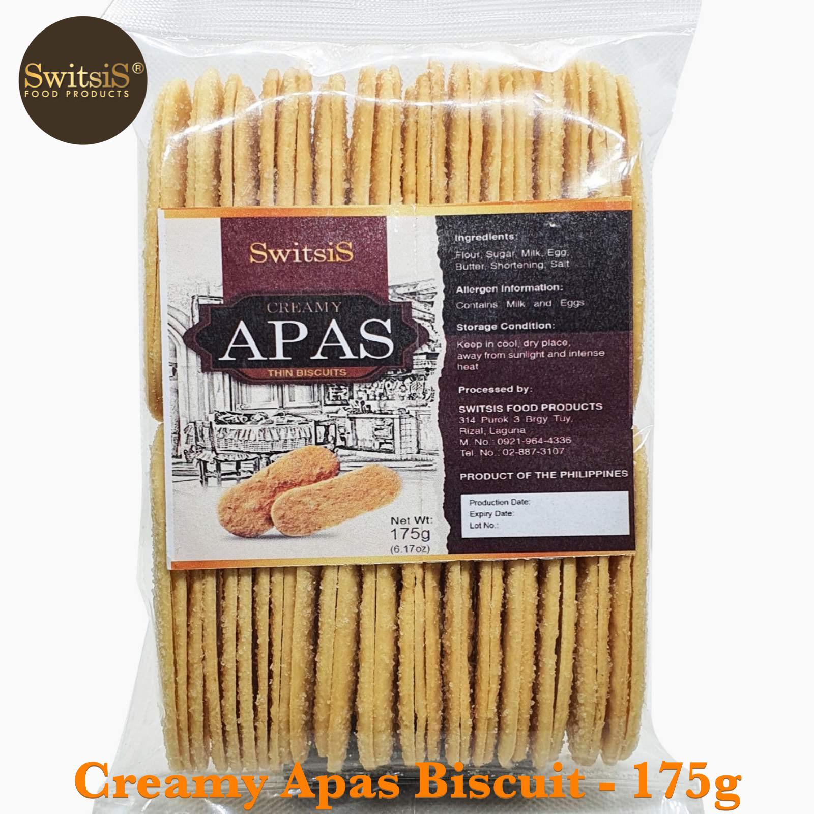 Creamy Apas Biscuits in Pouch - 175g | Lazada PH