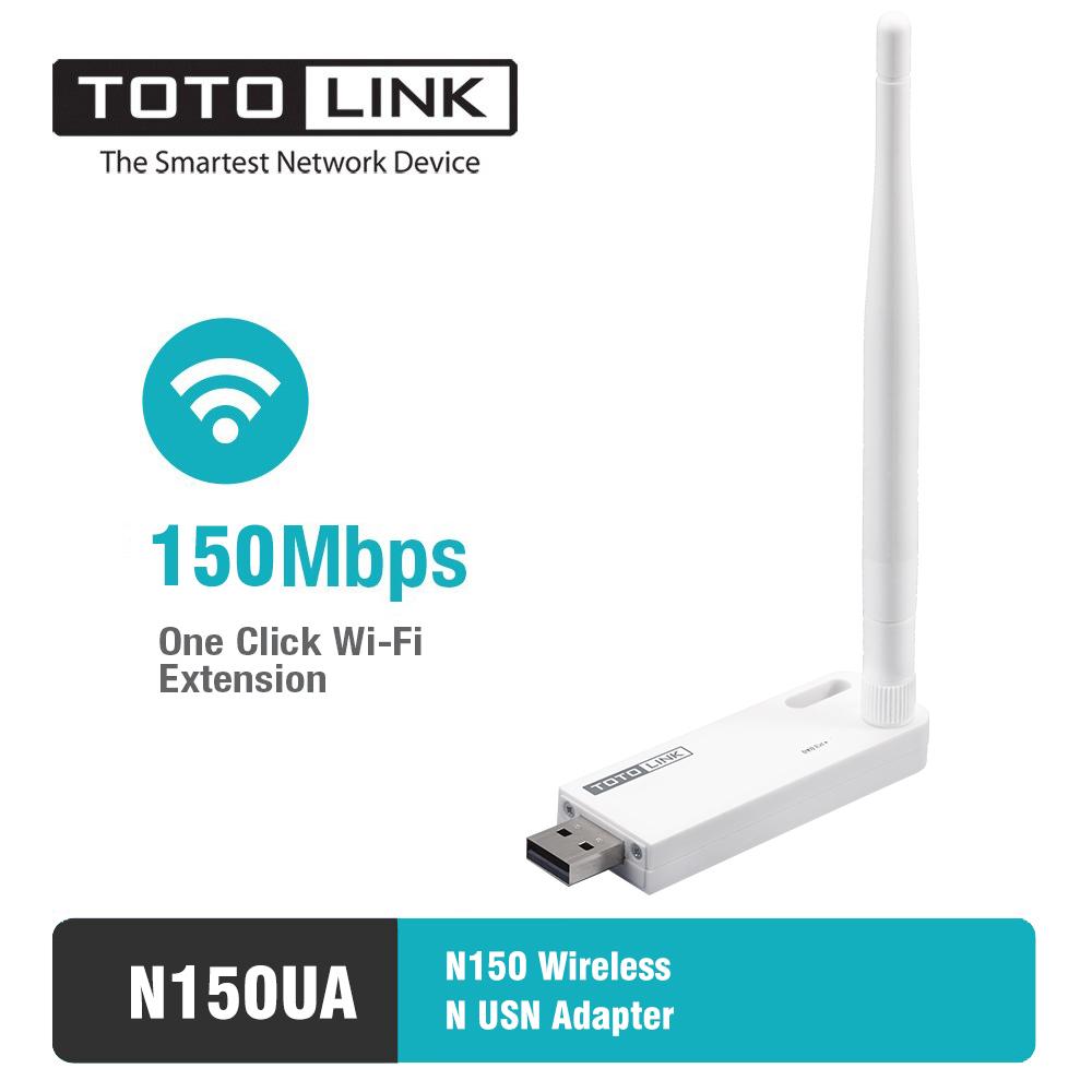 Totolink 150Mbps N150UA USB 2.0 Wireless High Speed Wifi Dongle USB ...