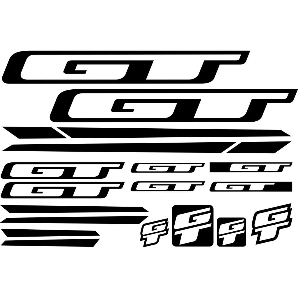 GT BIKE STICKER [WHITE] | Lazada PH