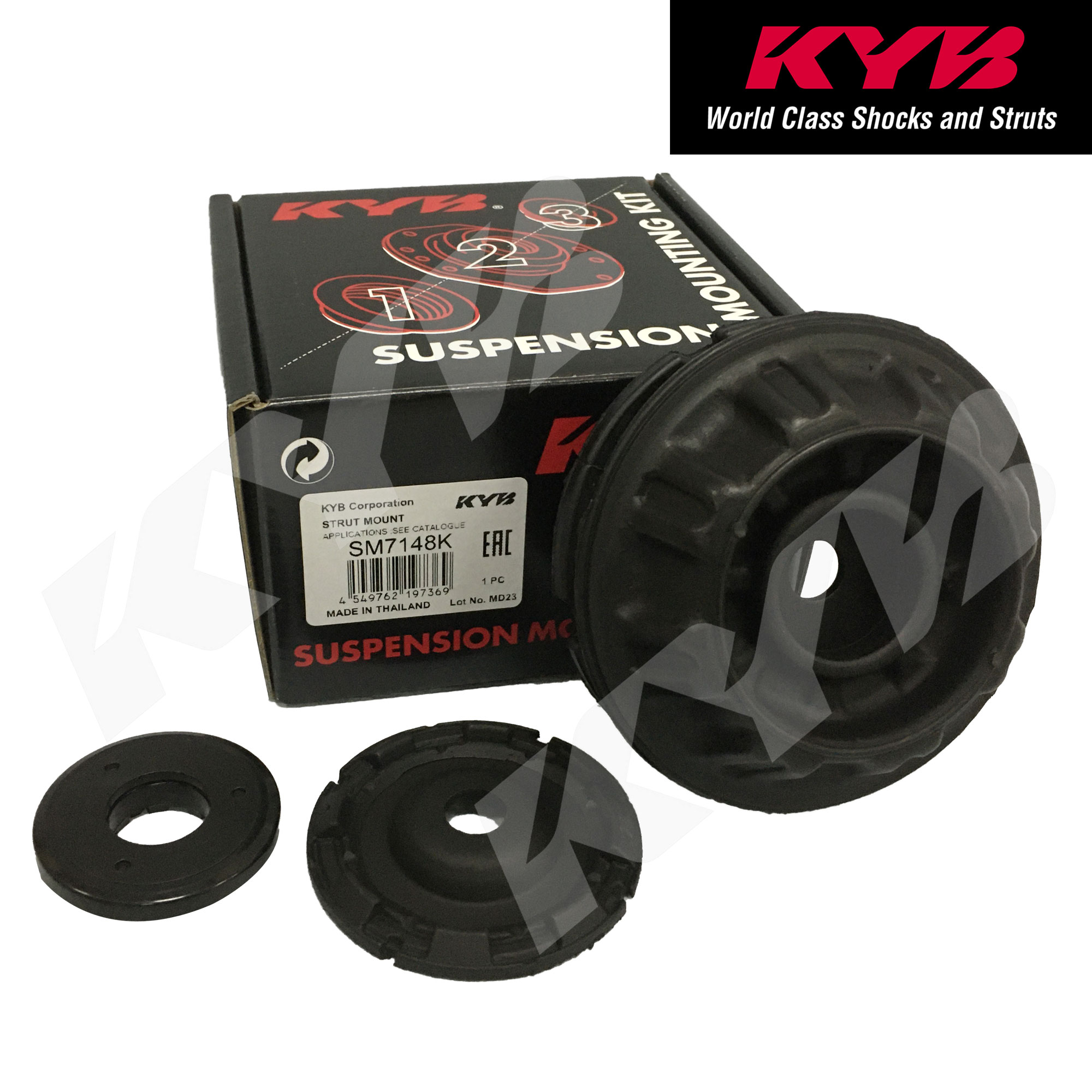 KYB KAYABA Strut/Shock Mounting Front for Toyota Vios 2013 - 2022 with ...