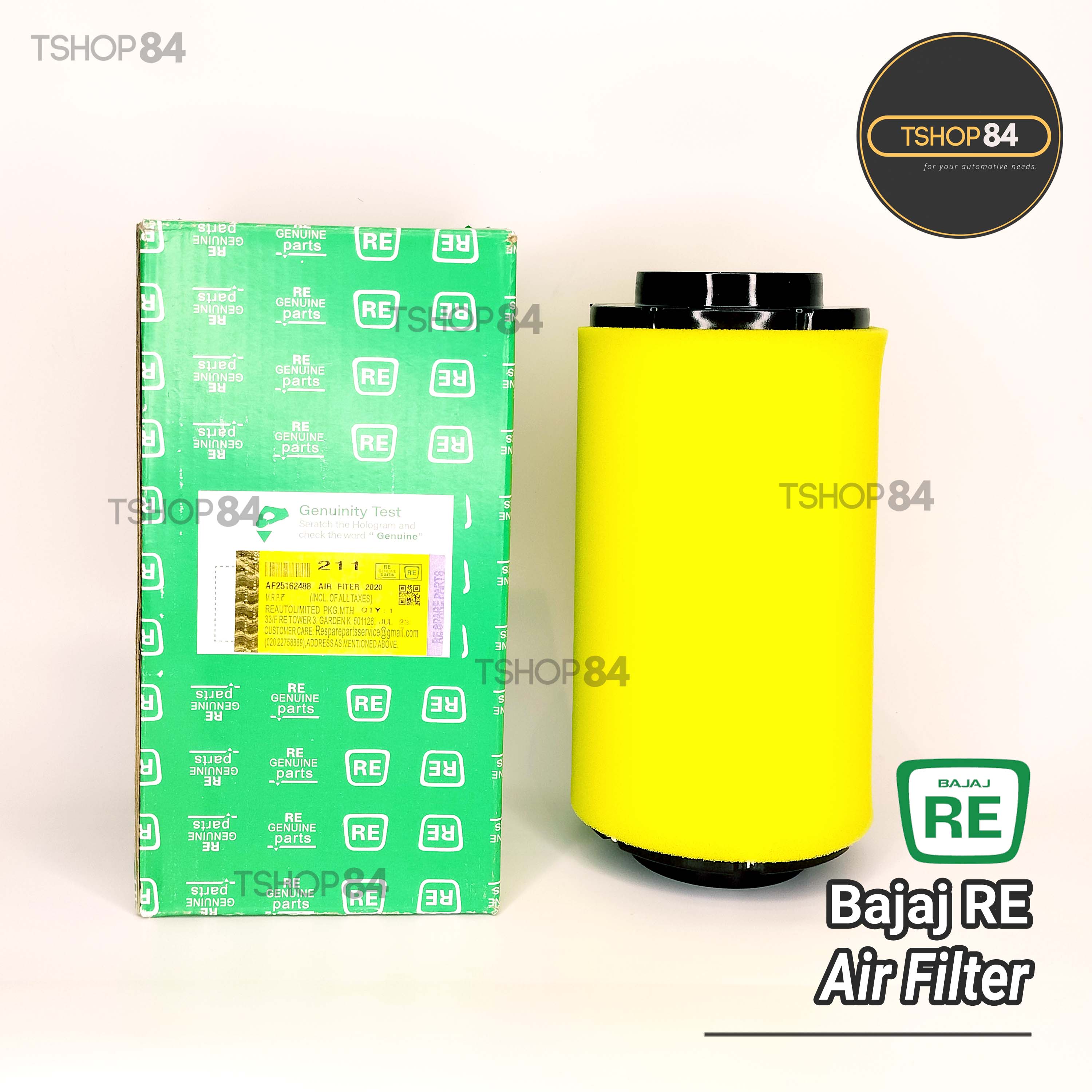 Bajaj RE Air Filter Element #211 | Lazada PH