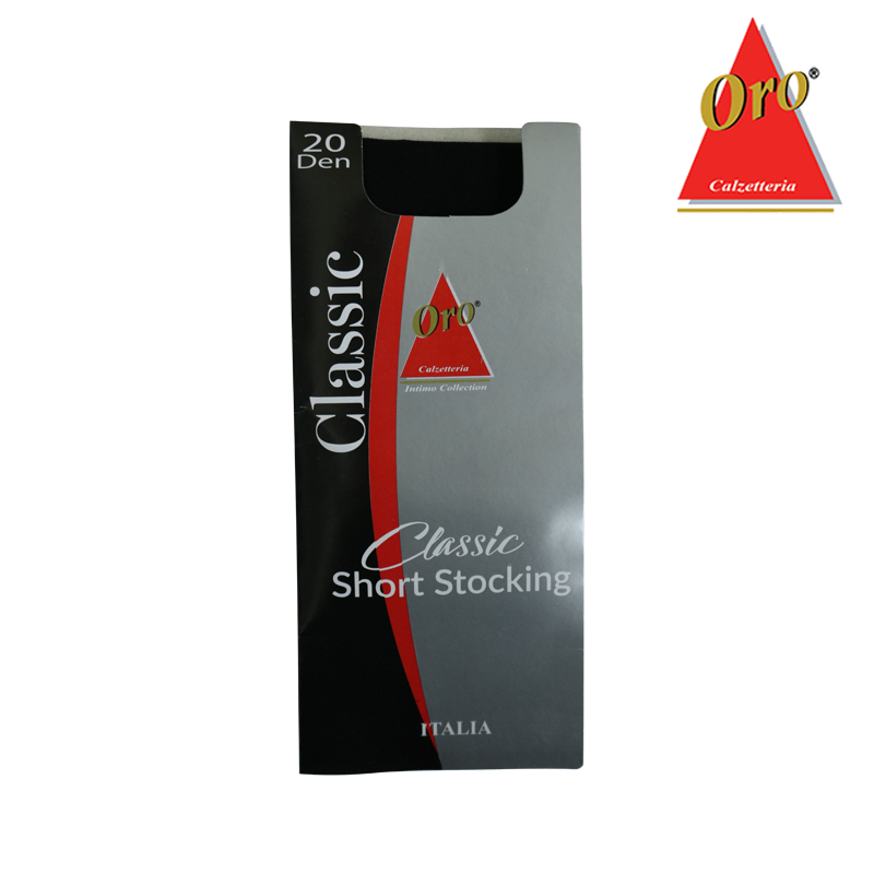 ORO Classic Short Stockings 20 Den (1 Pair) | Lazada PH