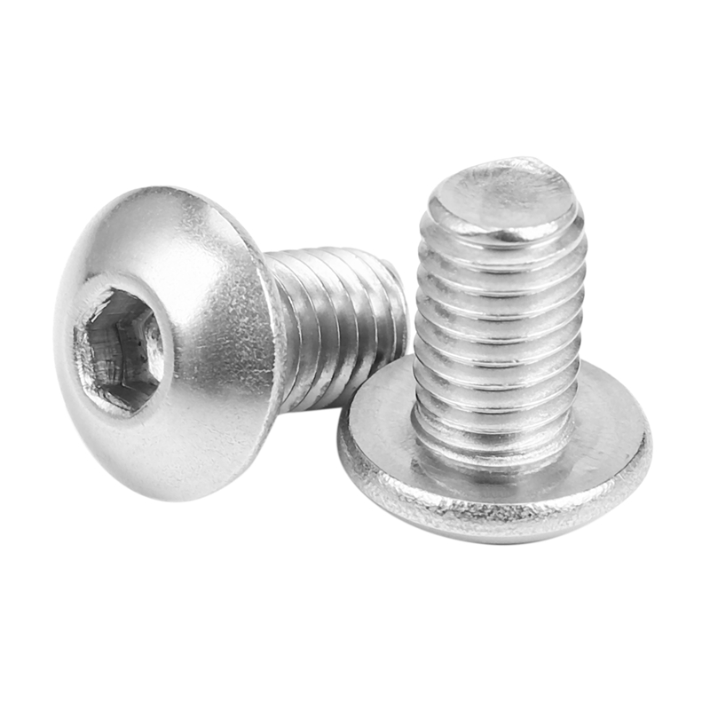 Stainless Steel Button Head Screw, Hex Socket Bolts Type:M5 / 5mm Bolt ...