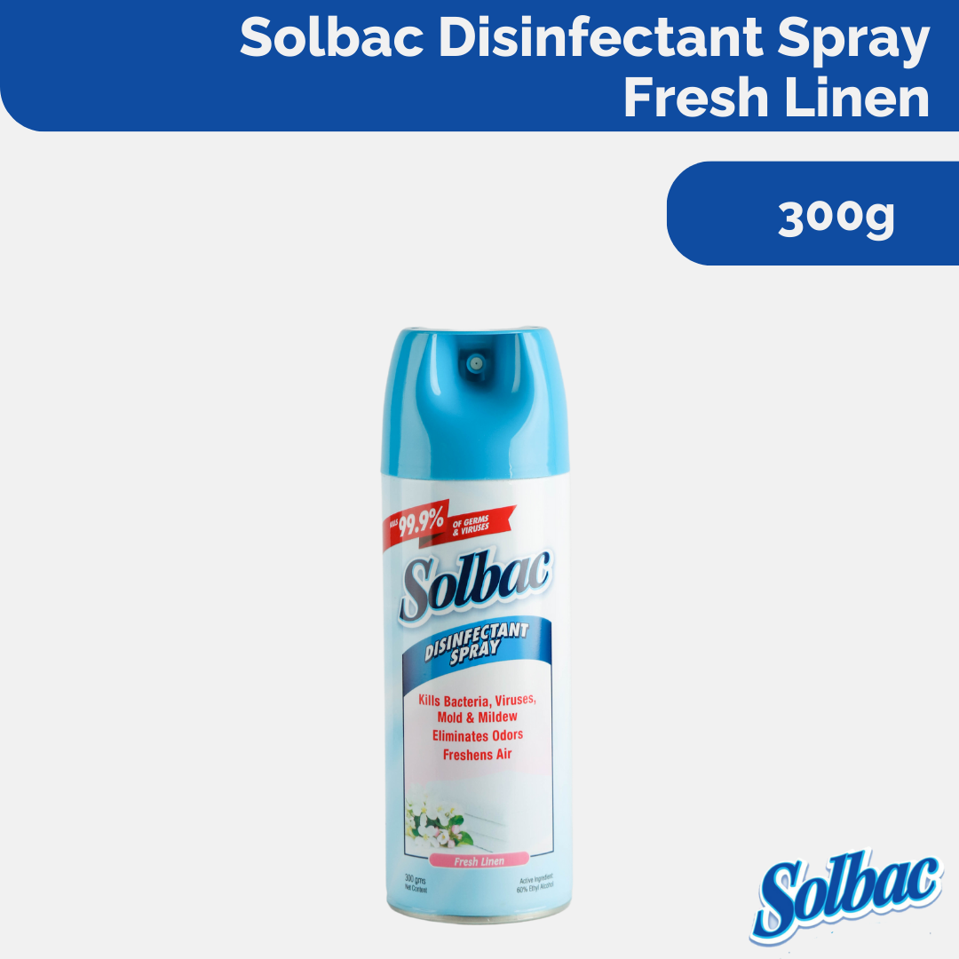 Solbac Disinfectant Spray - Lavender Mist 300g | Lazada PH