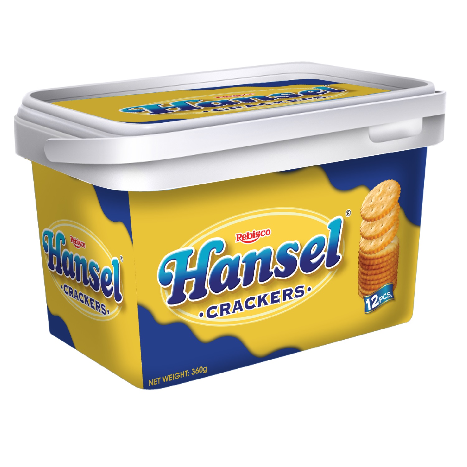 REBISCO HANSEL CRACKERS SMALL TUB 360 GRAMS | Lazada PH