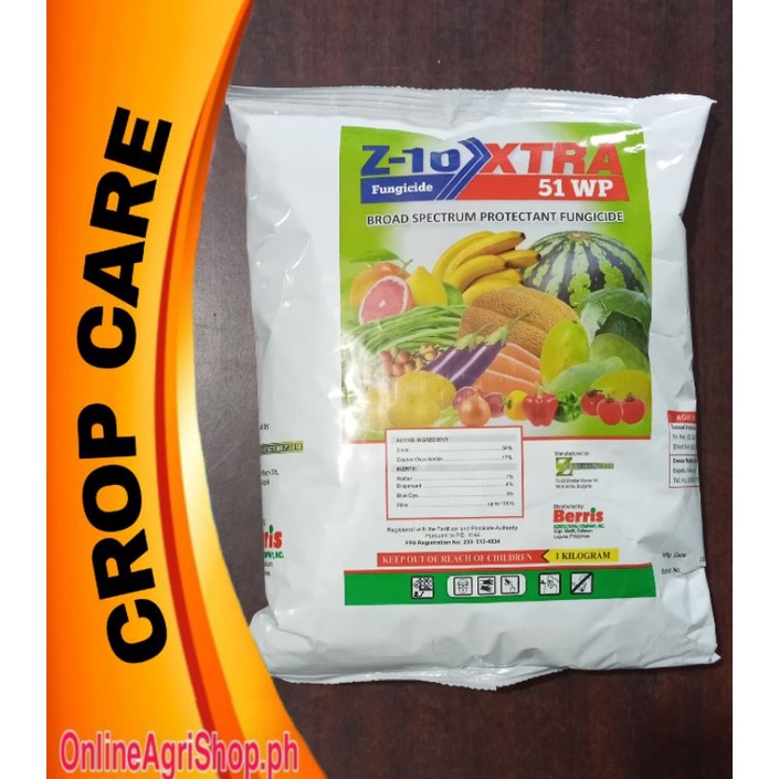 Z-10 XTRA FUNGICIDE BROAD SPECTRUM PROTECTANT ZINEB + COPPER ...