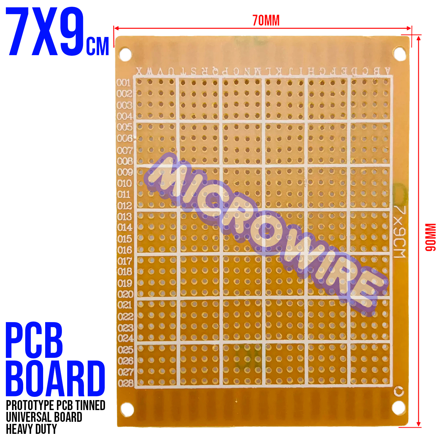 Prototype 7X9CM PCB Tinned Universal Board | Lazada PH