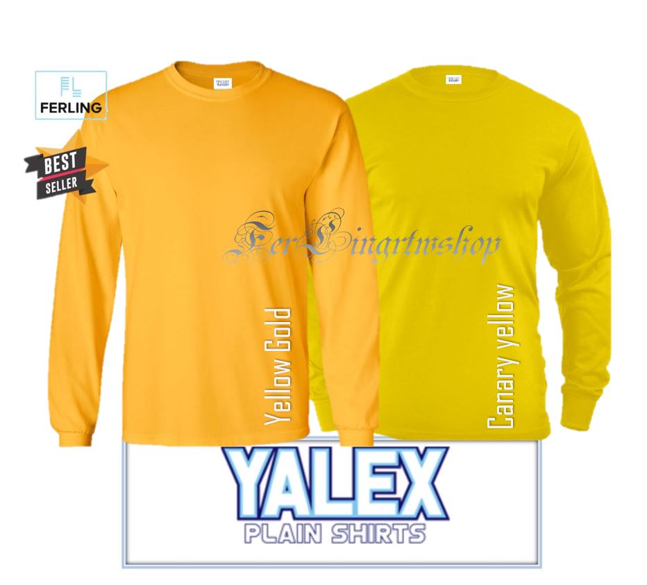 🔥 Best Selling Yalex Longsleeves Plain Shirt SWEATER ideal for Printing ...