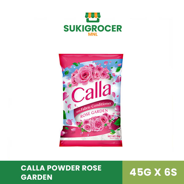 Calla Powder Rose Garden 45g x 6s | Lazada PH