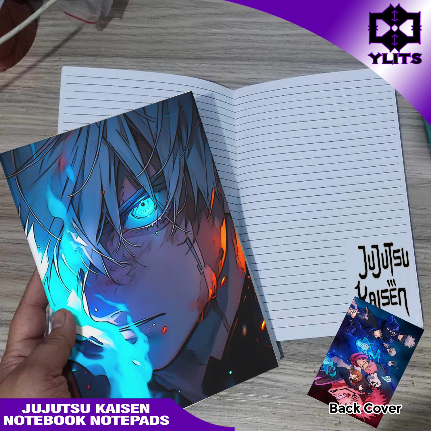 1pc A5 Jujutsu Kaisen Gojo Satori Anime Notebook Pads for students ...