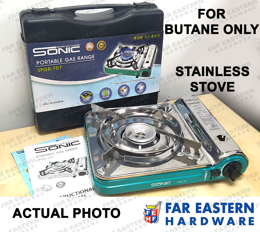 SONIC Portable Gas Stove Range 2 in 1 LPG Butane Made in Korea | Lazada PH