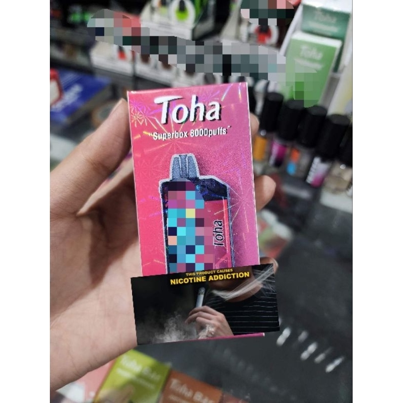 Toha Box 8000 Puffs Disposable Vape | Lazada PH