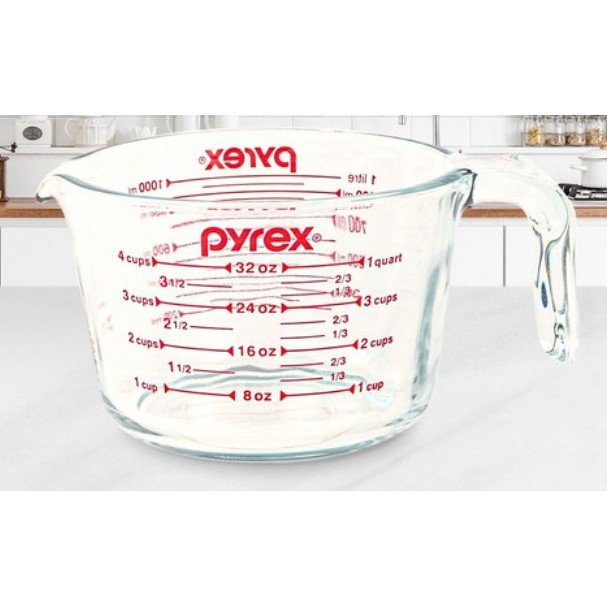 Pyrex Glass Scale Measuring Cup 1L | Lazada PH