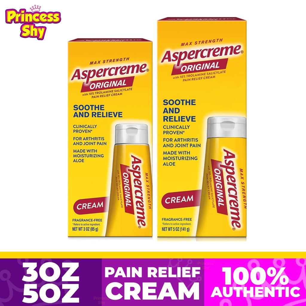 Aspercreme Original Max Strength Pain Relief Cream Fragrance Free 3 oz ...