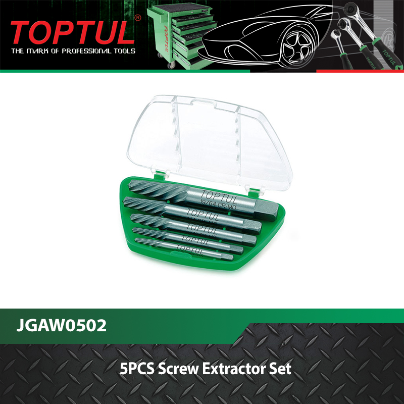 Toptul Screw extractor set JGAW0502 | Lazada PH