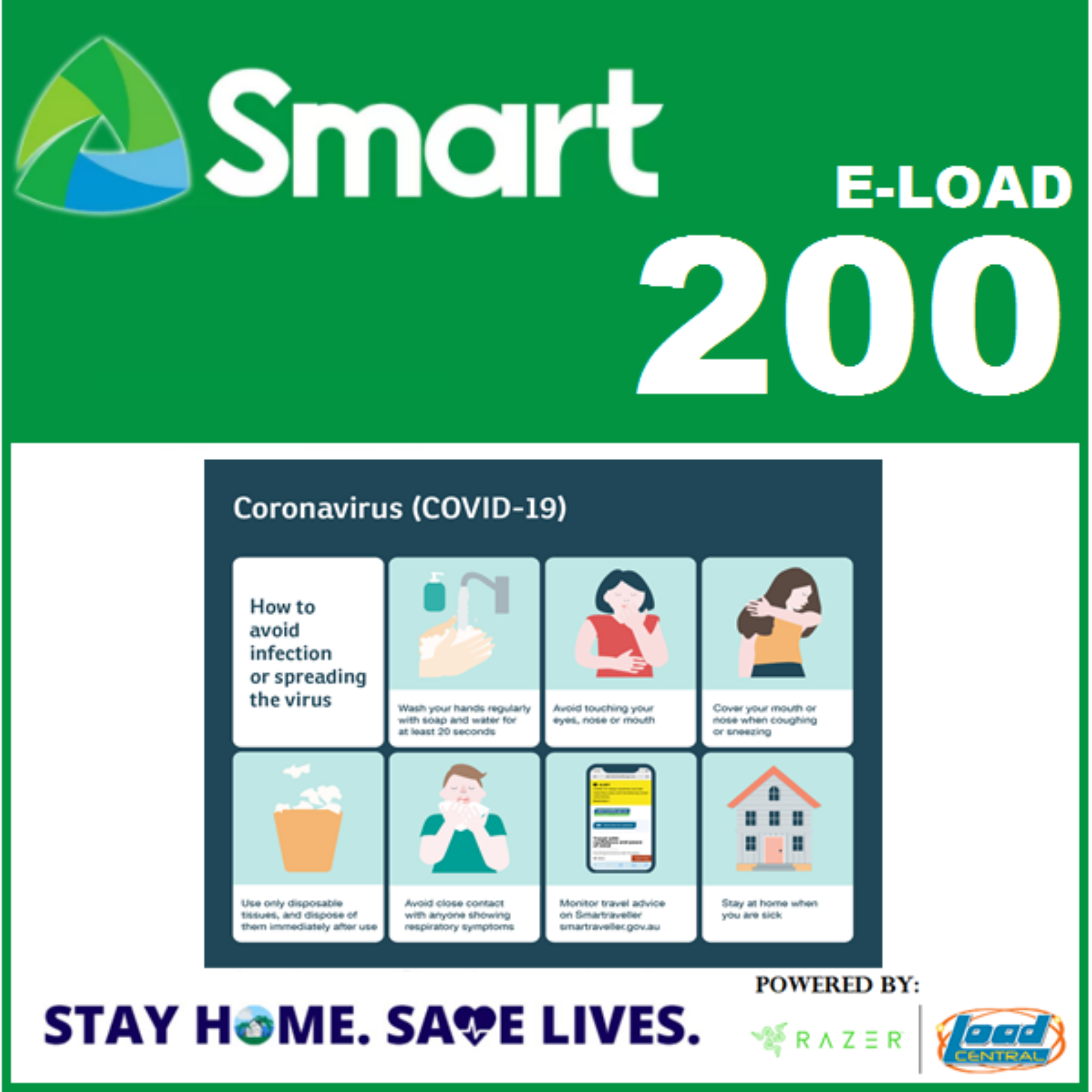 SMART ELOAD 200 (SM200) | Lazada PH