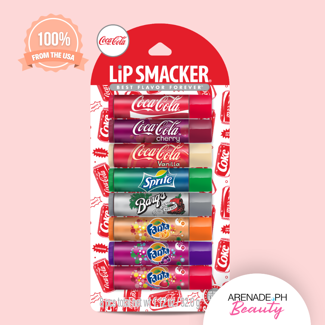 Lip Smacker Coca-Cola Party Variety Pack Lip Balm, 8 Pieces | Lazada PH