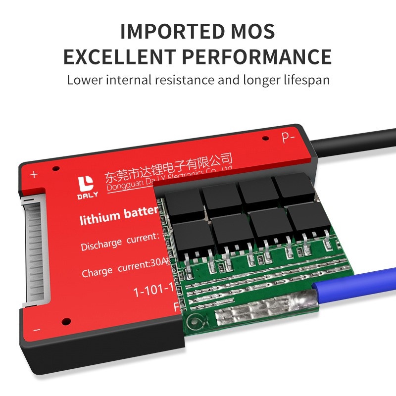 4S 12V 10A 15A 20A 30A 40A 50A 60A Waterproof BMS Rechargeable LifePo4 Battery Protection Board ...