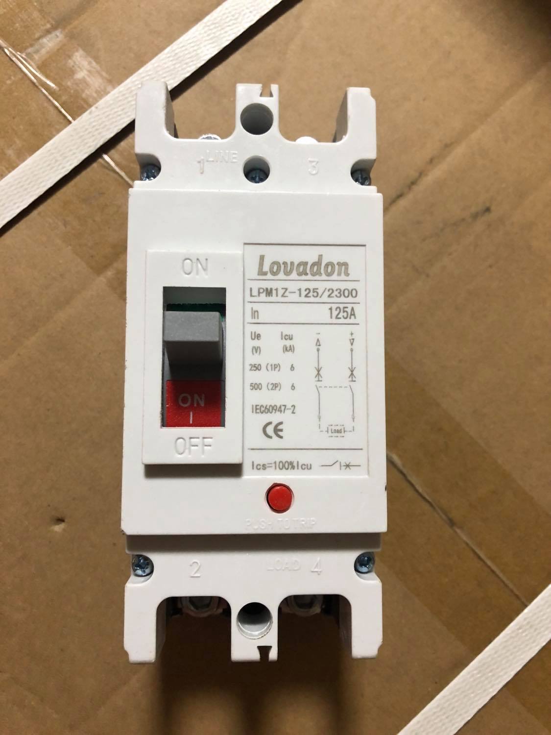 125A - 2P DC Moulded Case Circuit breaker MCCB - 2P MCCB 500V | Lazada PH