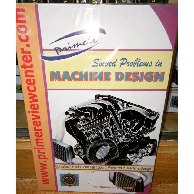 ORIGINAL SOLVED PROBLEMS IN MACHINE DESIGN by Capote Mandawe | Lazada PH