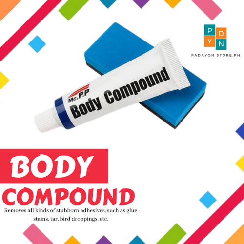 Body Compound Car Paste Set Vehicle Scratch Remover (Best for Light ...