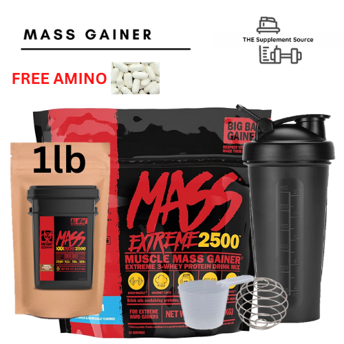 Mutant Mass Xxxtreme 1lb, 2lbs with shaker FREE TOWEL Mutant Extreme ...