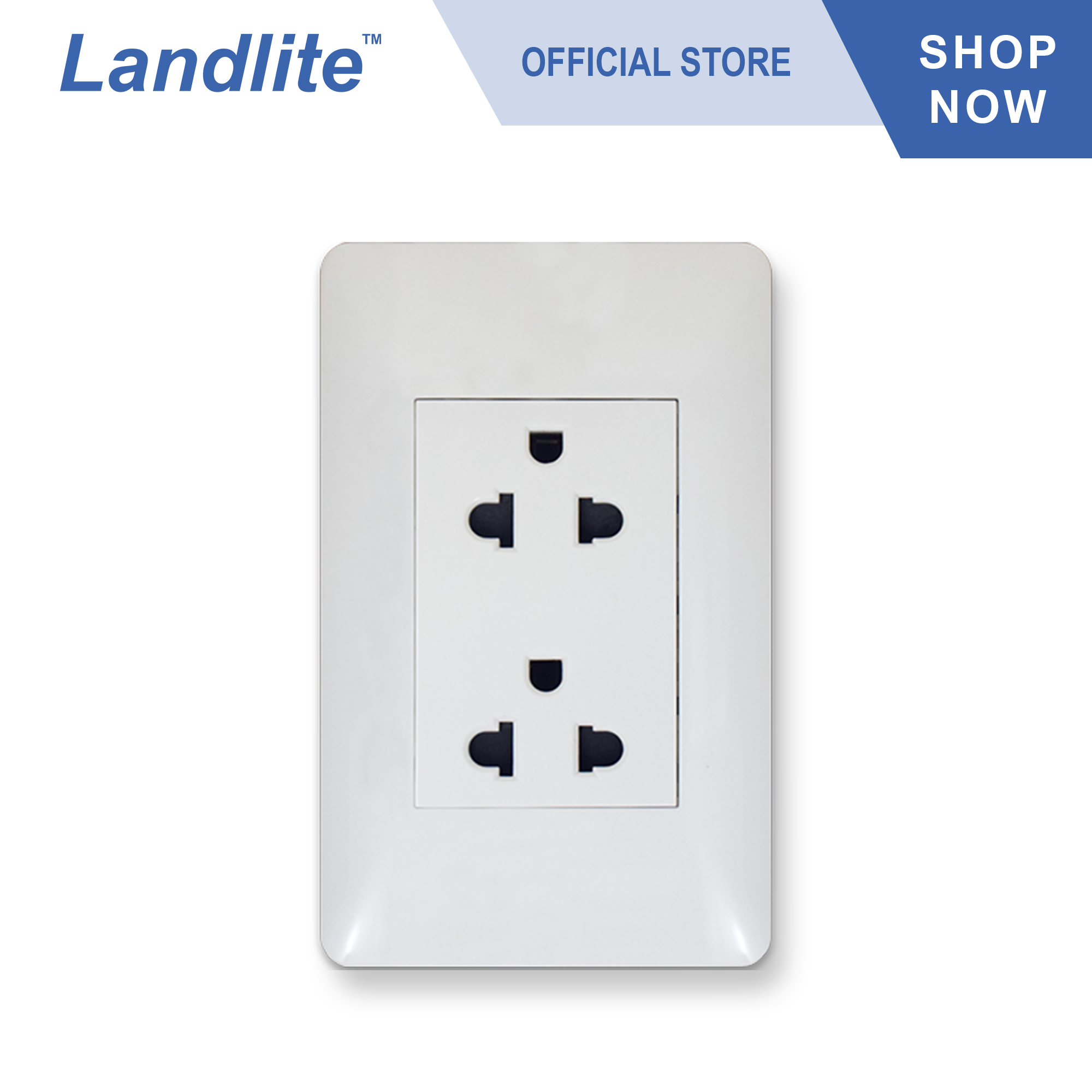 Landlite Wiring Devices LWD-2OU3PL-3G-WHT | Lazada PH