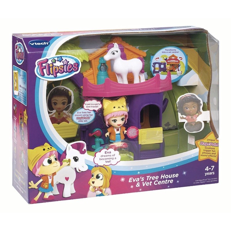 Vtech Flipsie Eva's Tree House and Vet Center Playset | Lazada PH