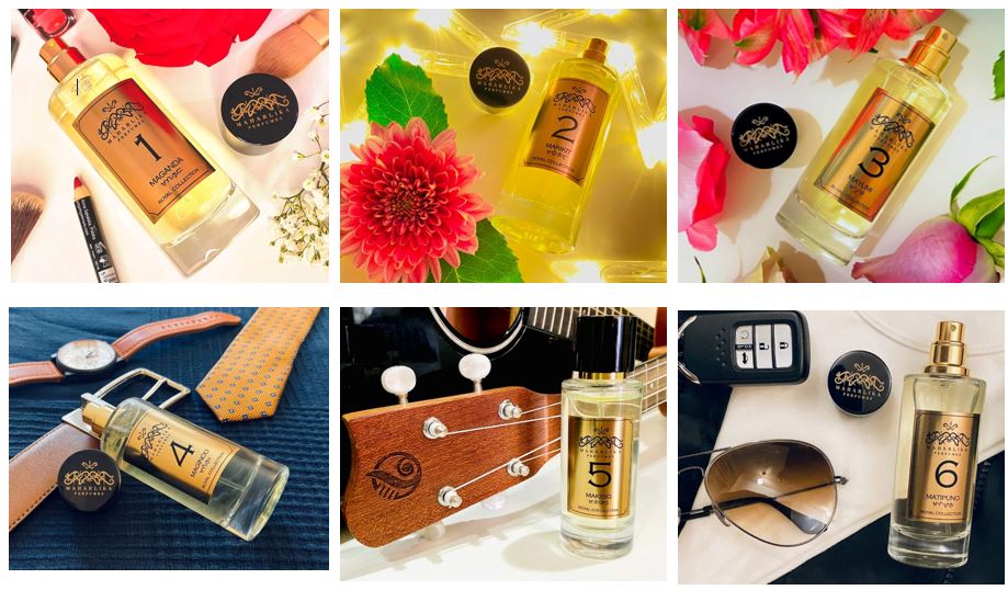 Oil-based Perfume of MAGANDA - MARIKIT - MAYUMI - MAGINOO - MAKISIG ...