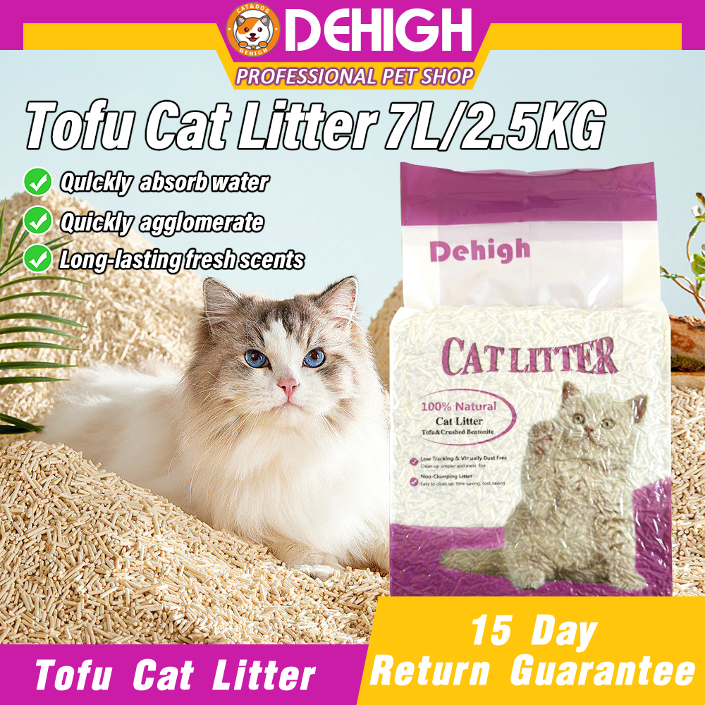 Tofu Cat Litter 6L Mixed Cat Litter Pure Natural Healthy Plant ...