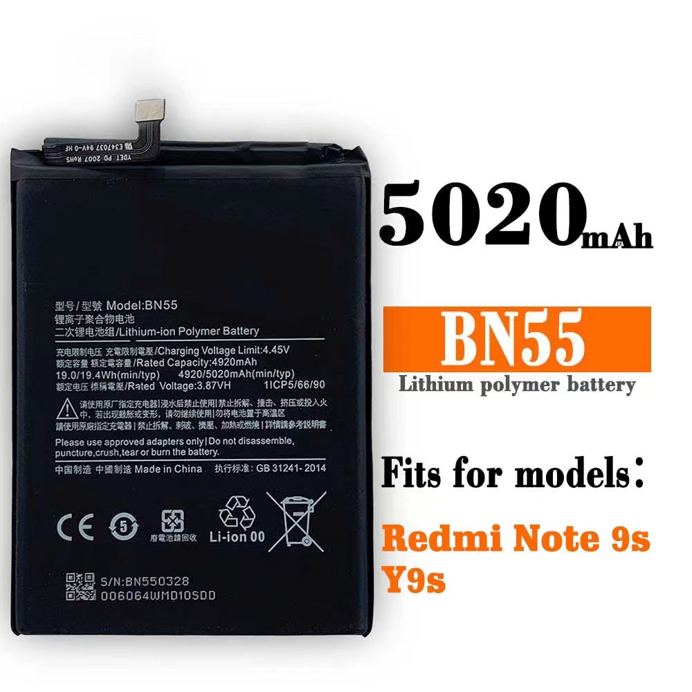 Xiaomi Original BN55 Redmi Note 9S Battery | Lazada PH