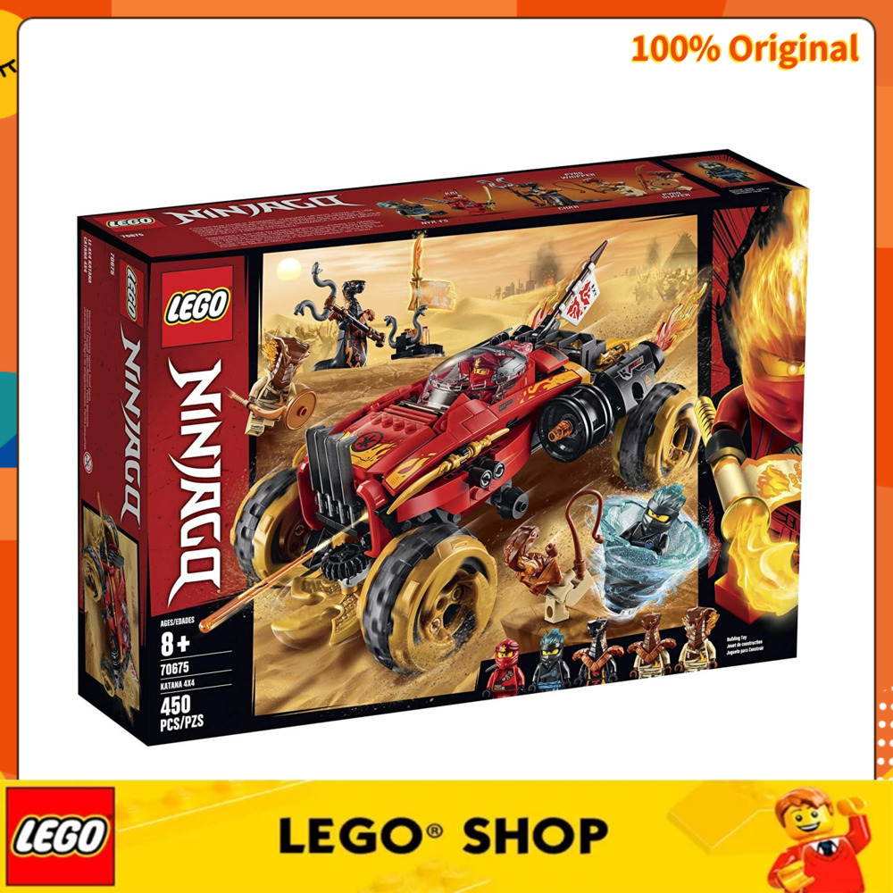 LEGO NINJAGO Katana 4x4 Construction Kit 70675 (450 piraso) d, Regalo ...