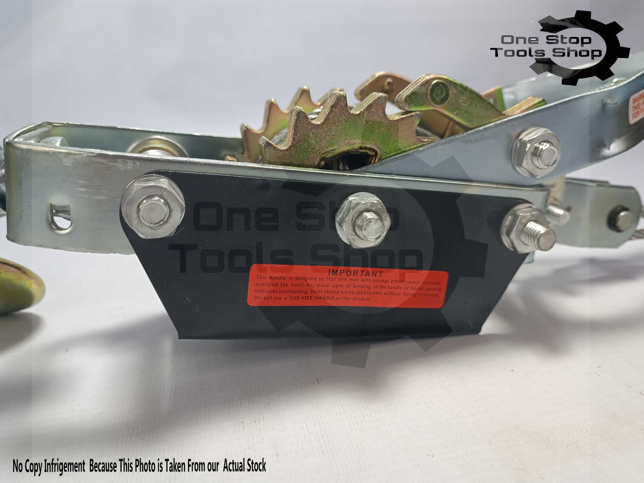 ONE STOP TOOL SHOP Original Heavy Duty 2 Tons Hand Power Puller (COD ...