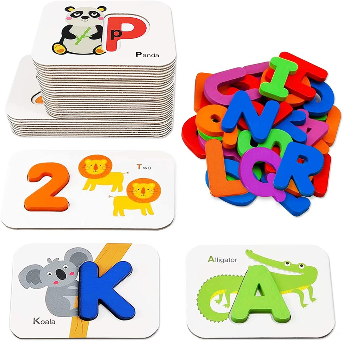 Gojmzo Number And Alphabet Flash Cards For Toddlers 3 5 Years ABC Gojmzo Number And Alphabet Flash Cards For Toddlers 3 5 Years ABC