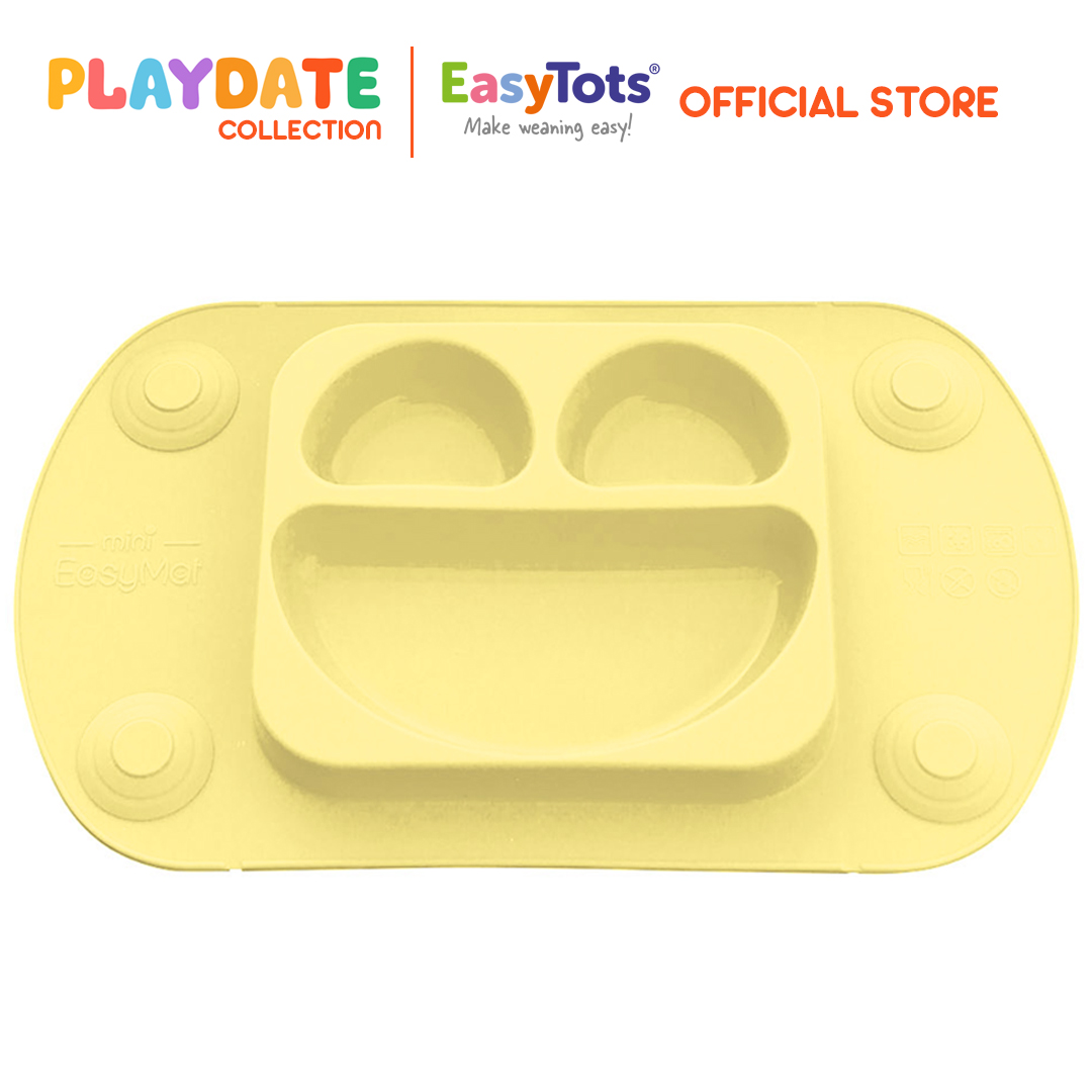 EasyTots EasyMat Mini: Portable Baby Divided Suction Tray | Lazada PH