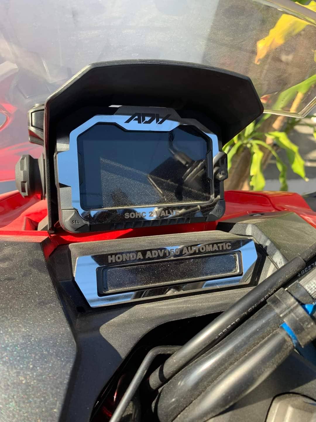 Honda ADV 150 Panel Gauge Garnish Pure Stainless Steel 304 | Lazada PH