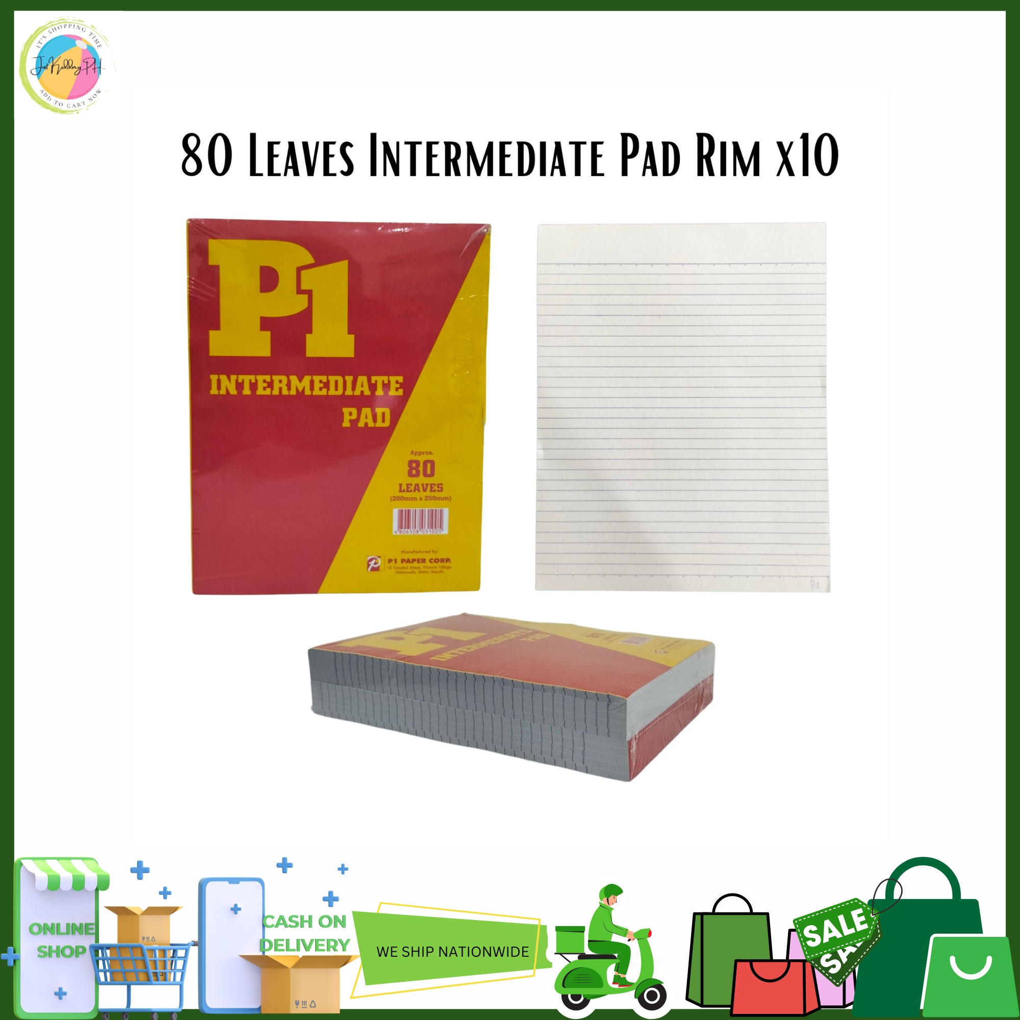 80 LEAVES INTERMEDIATE PAD RIMX10/INTERMEDIATE PAD 10PCS PER RIM/80 ...