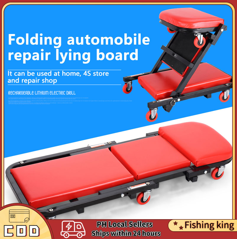 Car Repair Lying Board 40" Thicken Automotive Mechanic Creepers Lying ...