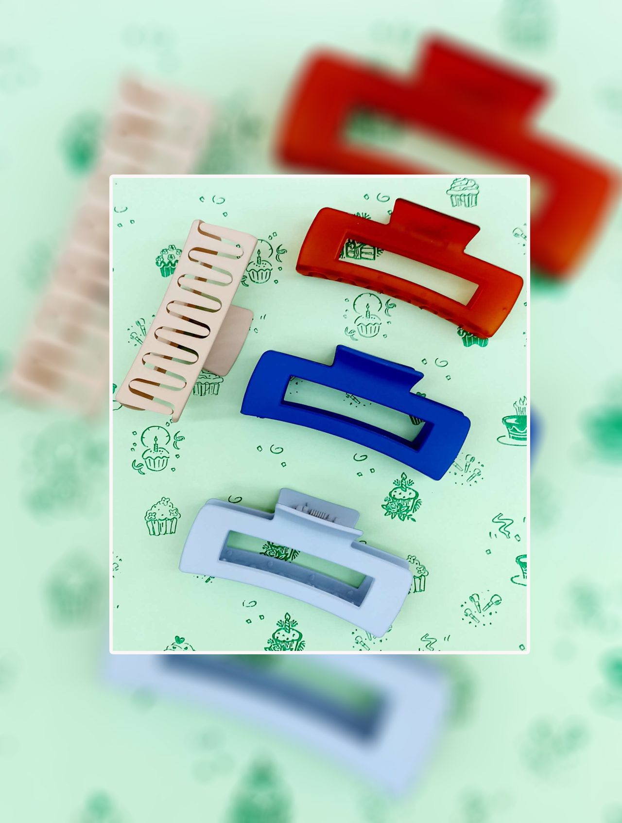 Hair claw plastic hair clamps ipit sa buhok | Lazada PH