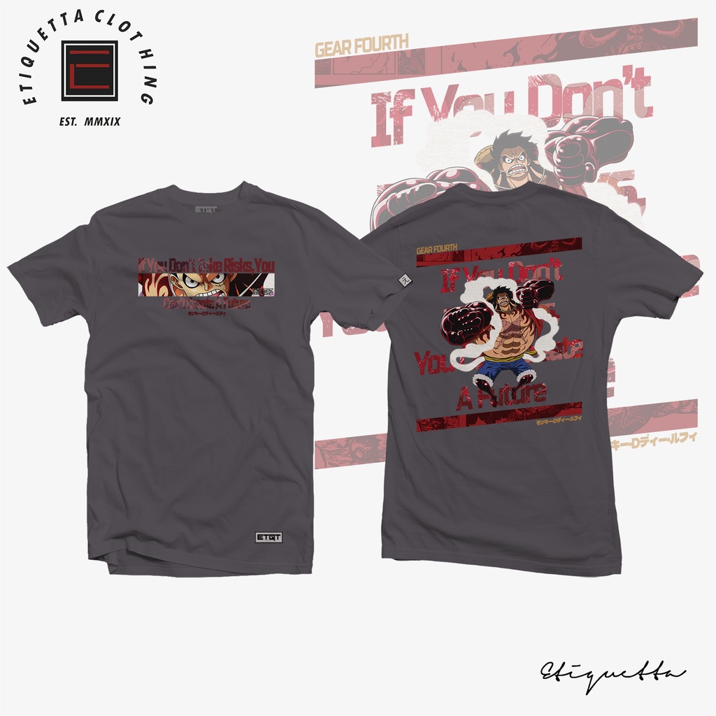 Etiquetta co ANIME SHIRT x ONE PIECE (Luffy v5) | Lazada PH