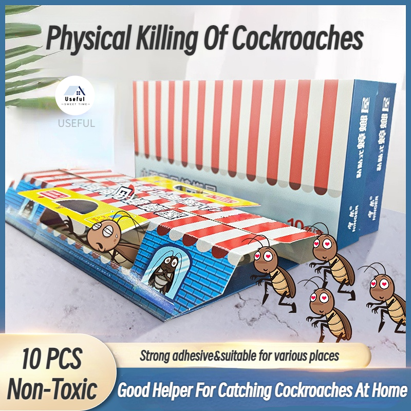 【COD】Spot Goods 10 Pieces/Box Roach House Pitfall House Killer Small ...