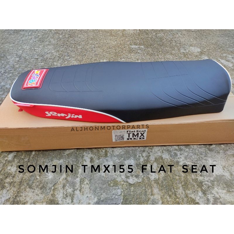 SOMJIN TMX 155 / TMX 125 ALPHA ( plastic ilalim)FLAT SEAT Assembly for ...