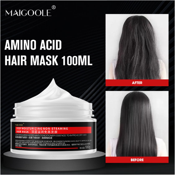 Maigoole Hair Conditioner Moisturizing Smooth Non Steaming Hair Mask ...