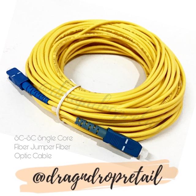 Fiber Optic Cable SC/PC-SC/PC SC/UPC-SC/UPC Sngle Core Fiber Jumper ...