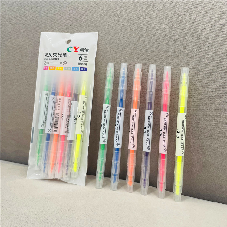 Hami 4pcs 4 Colors Highlighter Pen Set Korean Gradual Highlighter ...