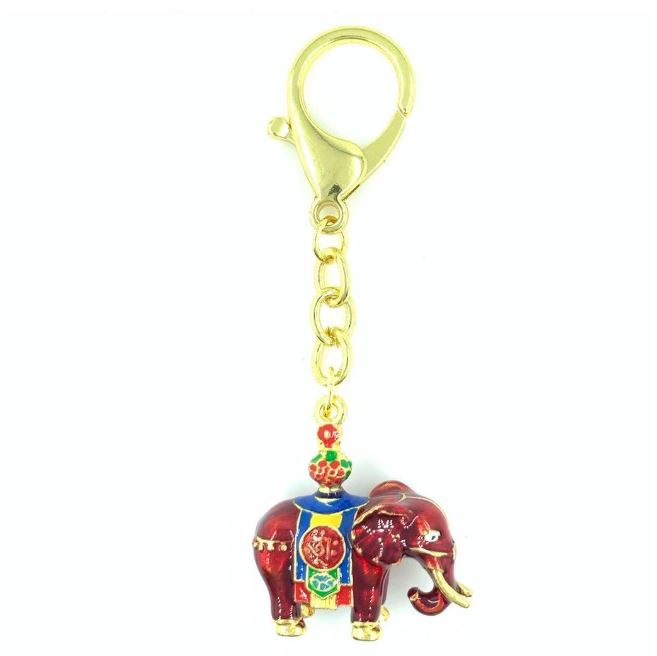 LUCKY CHARM 2023 FENG SHUI LILIAN TOO RED PROSPERITY ELEPHANT AMULET ...